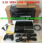 Sony PlayStation 3 PS3 60GB CECHC03🌟3.01 LOW FIRMWARE LIKE 3.55🌟PS2 ...