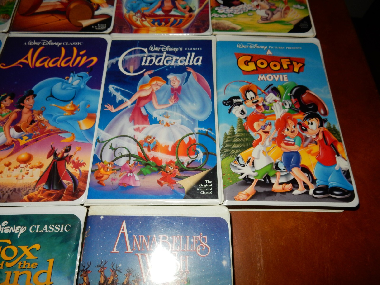 LOT OF 14 Walt Disney Movies VHS Tapes Toy Story – A Goofy Movie ...
