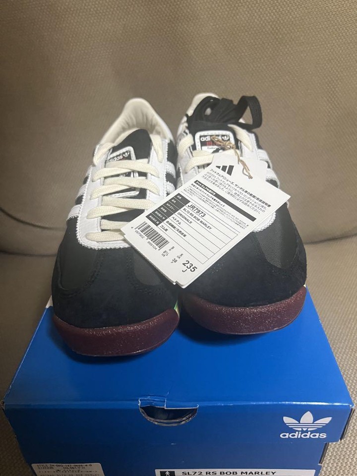 US5.5 (Men's) adidas Originals BOB MARLEY SL72 One Love JR7973 Unisex ...