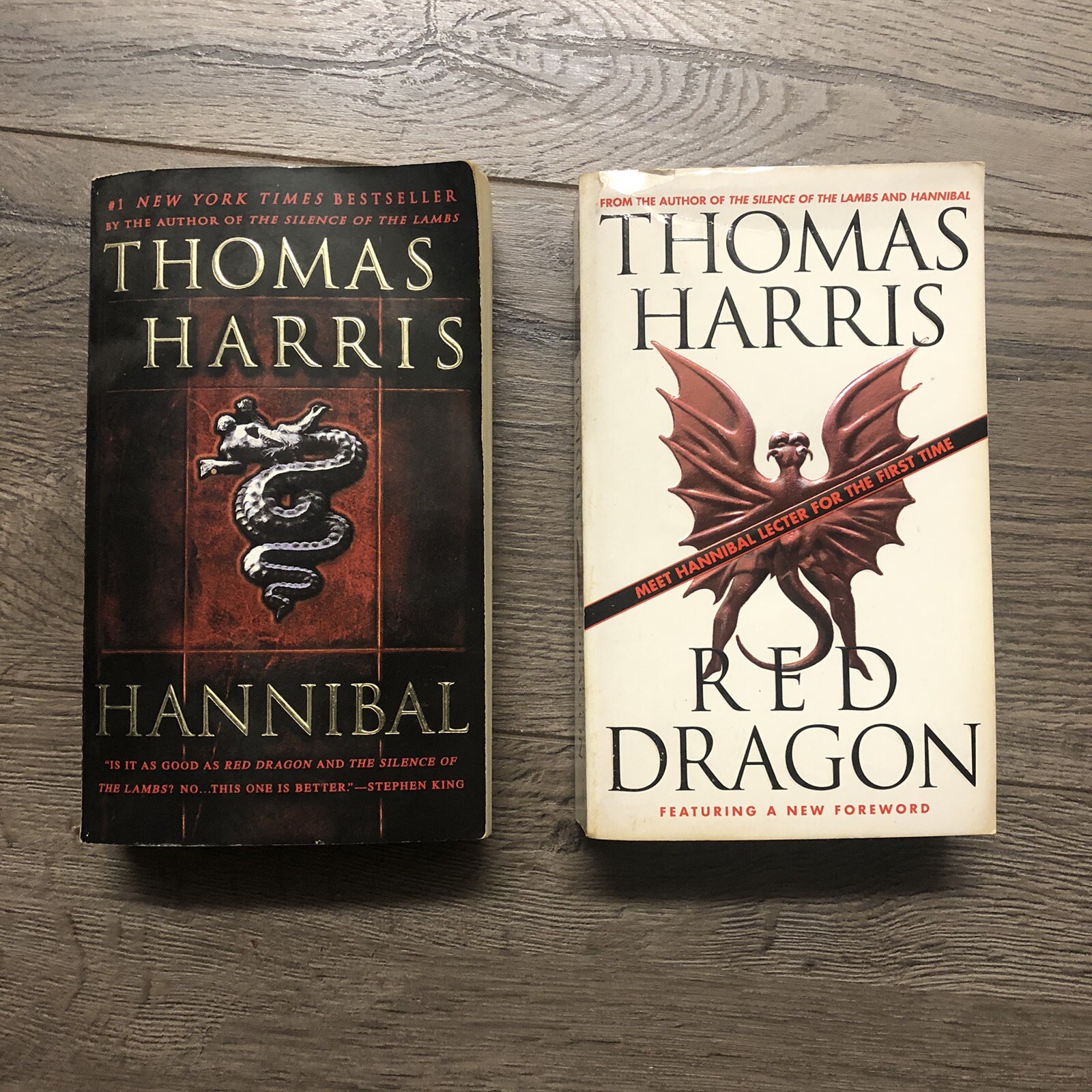 Thomas Harris Book Lot Of 2 Paperbacks | eBay