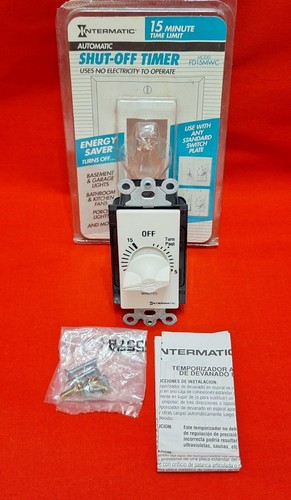 🔥INTERMATIC AUTOMATIC SHUT-OFF TIMER FD15MWC "ENERGY SAVER" BRAND NEW ...