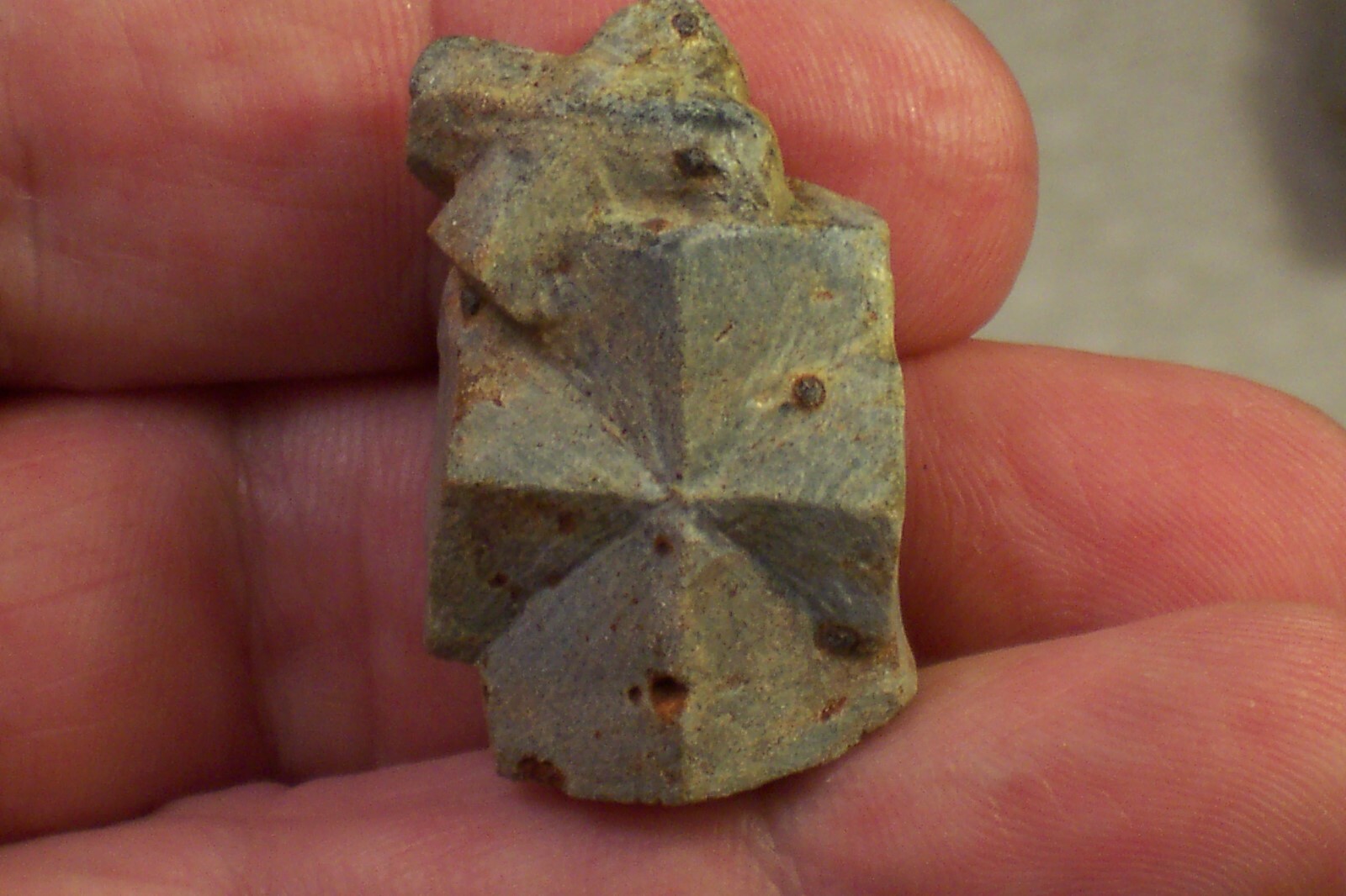 "Scarce" World Class Lg Bl Roman Staurolite Cross/Fairy Stones/Fairy ...