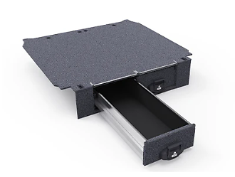 4WD INTERIORS 1250 TWIN DRAWERS W/FIXED FLOOR TO SUIT DUAL CAB NISSAN ...