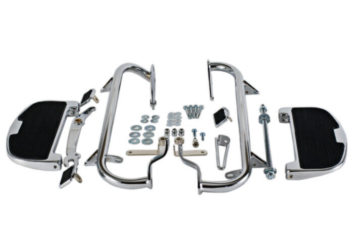 Honda GL1000 & GL1100 Goldwing 1000 1100 Chrome Floorboards & Heel/Toe ...