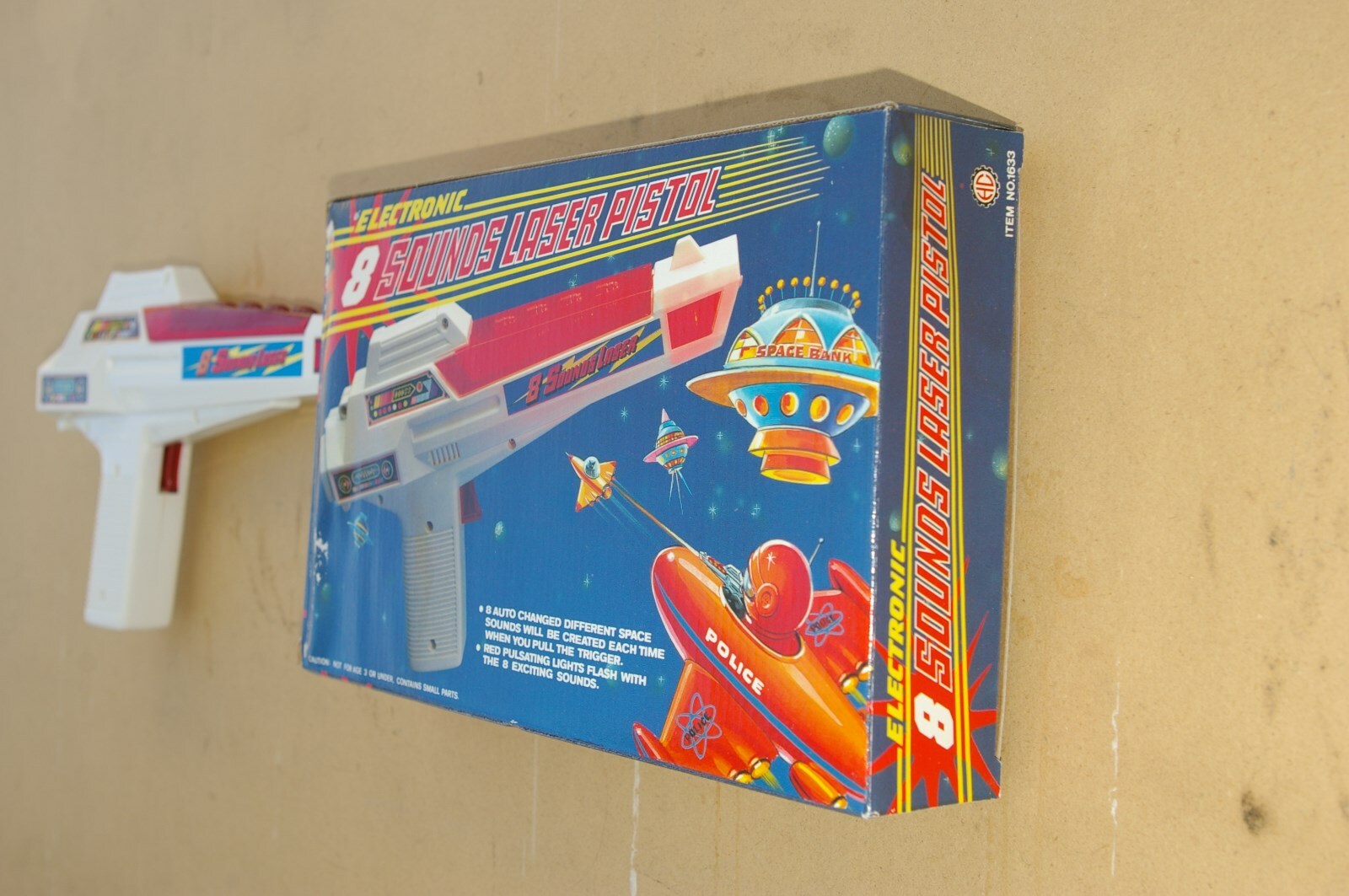 NEW SCIENCE FICTION '80's VINTAGE ELECTRONIC TOY GUN, 6 for ONLY $1 | eBay