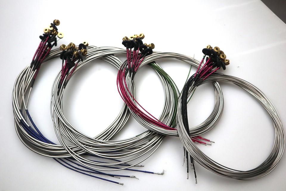 10 sets 1/2-1/4 Double Bass String German silver UPRIGHT BASS Strings ...