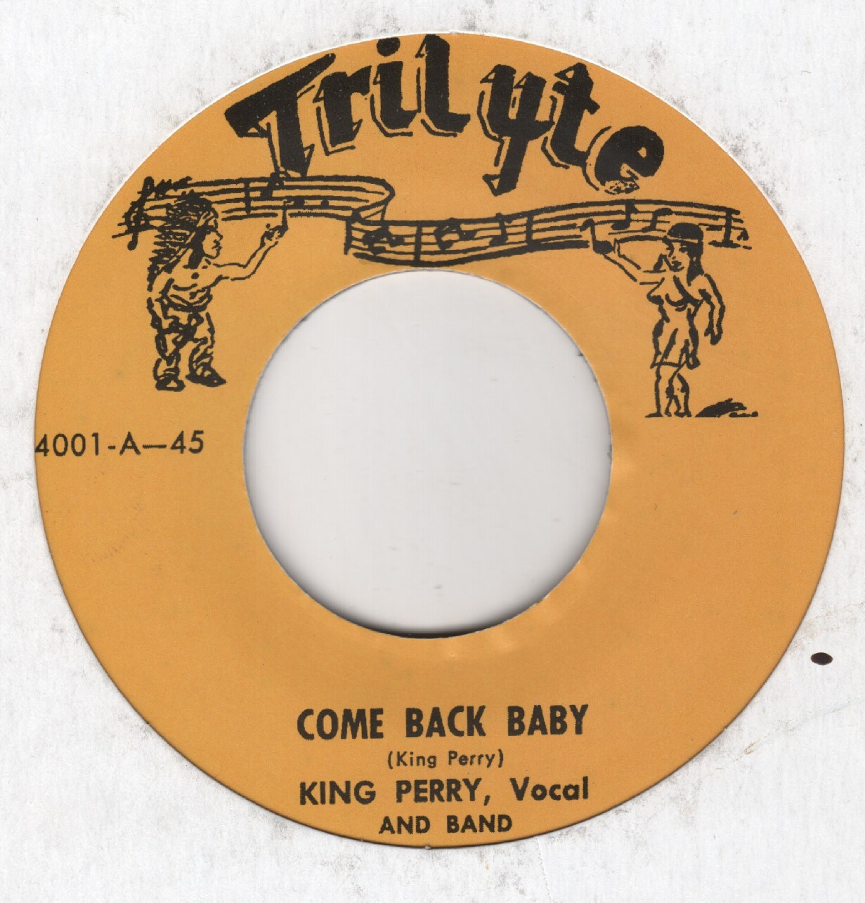 R&B REPRO: TRILYTE - KING PERRY-Come Back Baby/LAFAYETTE THOMAS-The ...