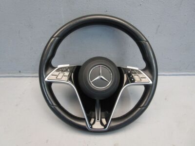MERCEDES E-KLASSE T-MODEL S213 E 220 D Lenkrad A0004605315 Leder ...