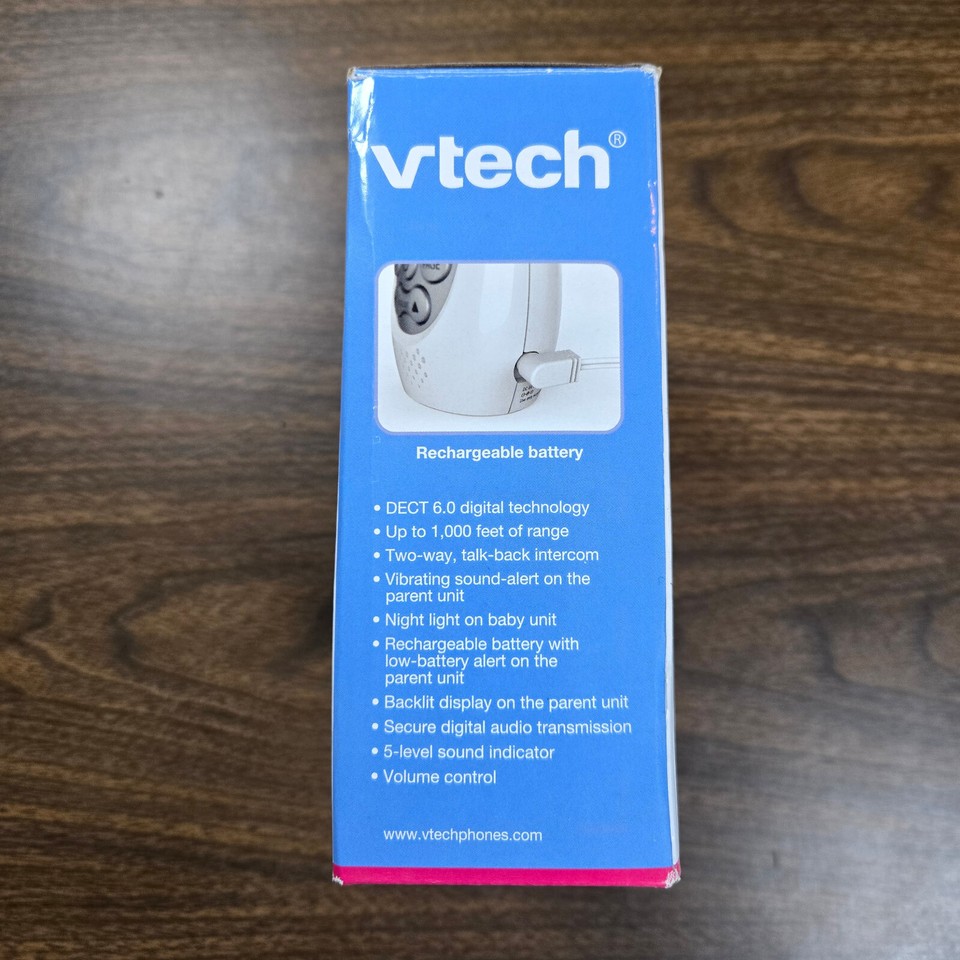 Baby Monitor VTech DM221 Digital Audio Talk Back Intercom Vibrating ...