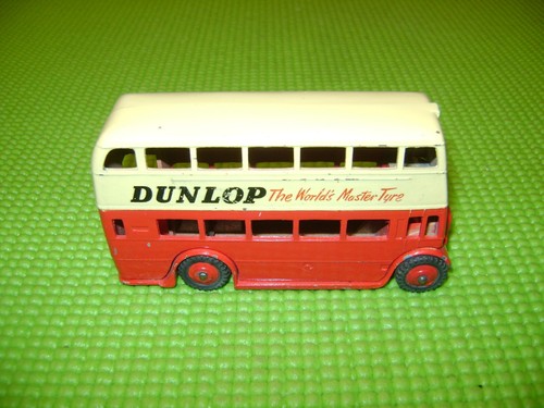 DINKY TOYS 290 DOUBLE DECK BUS DUNLOP | eBay