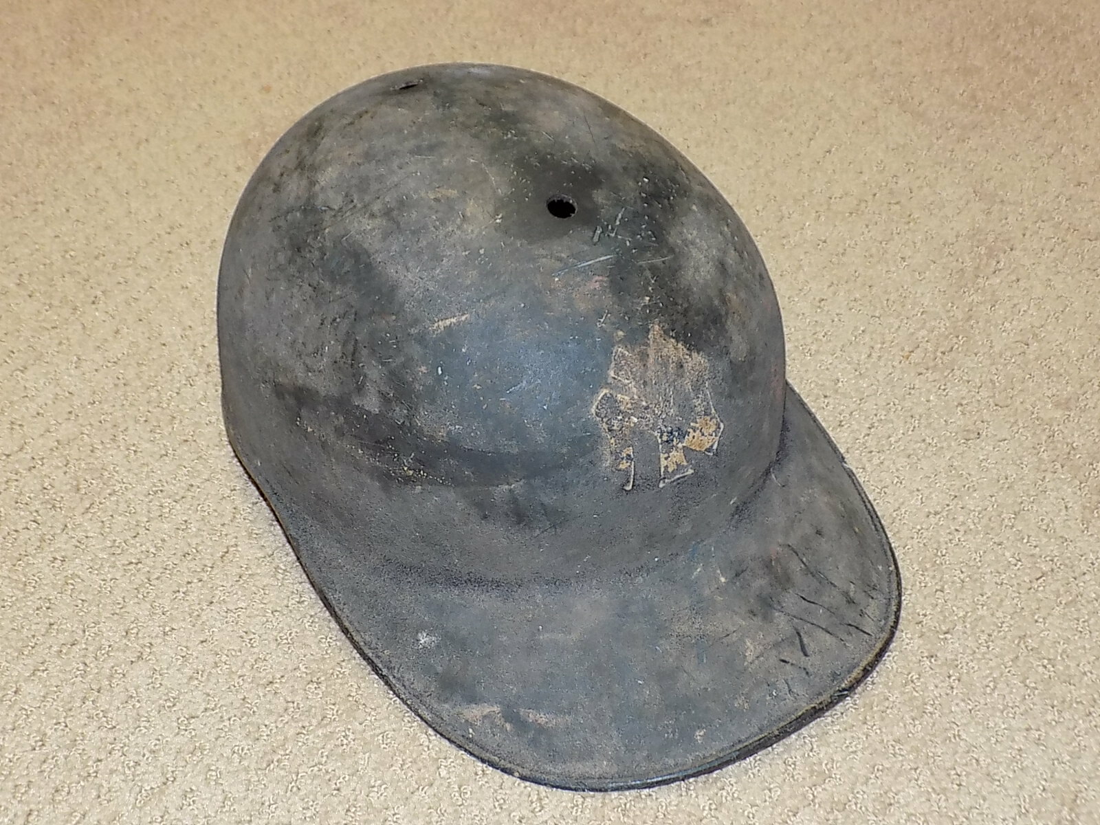 New York Yankees Vintage ABC Flapless Game Worn Batting Helmet 1950s | eBay
