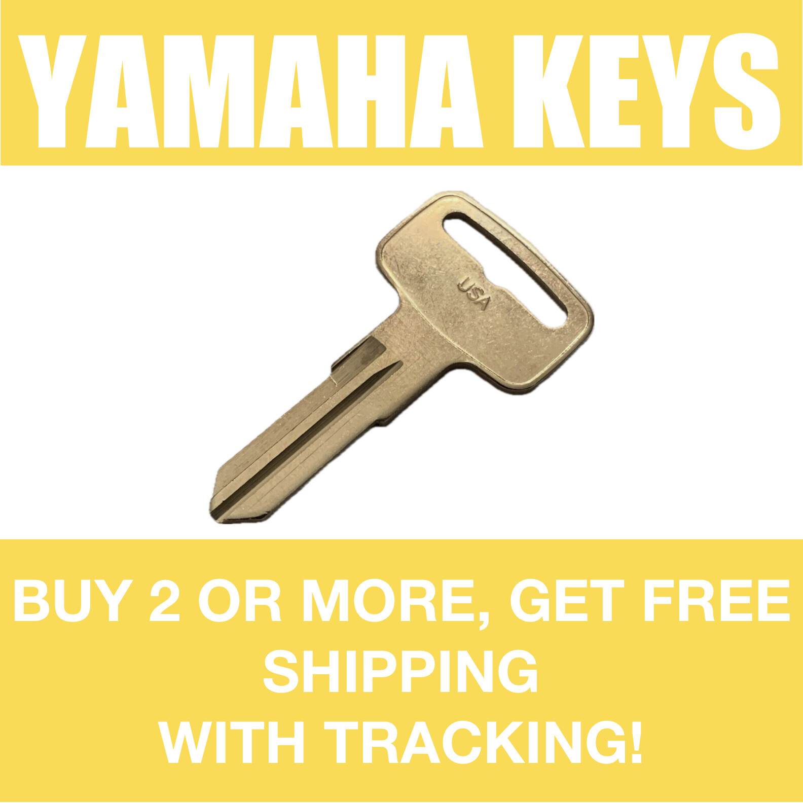 Yamaha XS360 XS400 XS1100 QT50 Motorcycle keys Cut to Code key codes ...