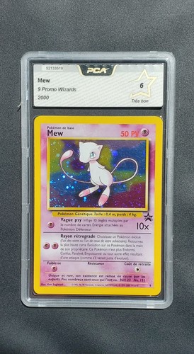 Carte Pokémon Mew Promo Holo 9 - Promo Wizards - FR - PCA 6 | eBay