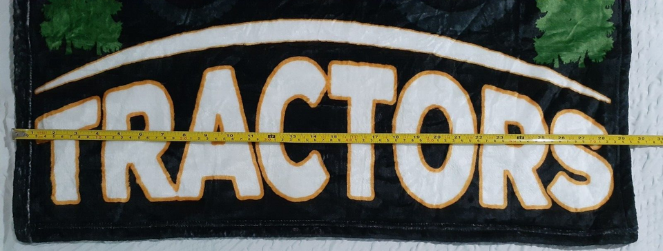 Easily Distracted by Tractors Throw Blanket Approx 39" x 30" | eBay