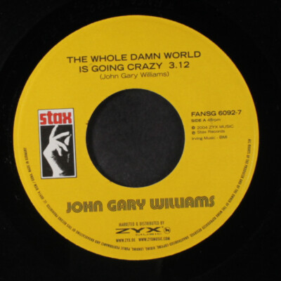 JOHN GARY WILLIAMS / SANDRA WRIGHT: the whole damn world is going crazy ...