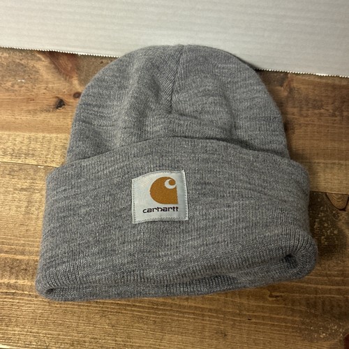 Carhartt Men's Women's Knit Cuffed Beanie Stocking Cap Winter Acrylic ...