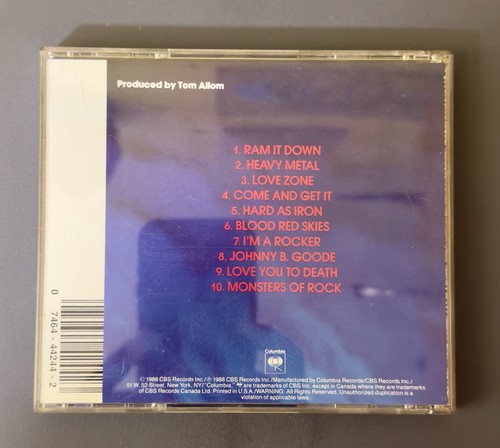 judas priest Ram It Down 1988 First Press CD | eBay