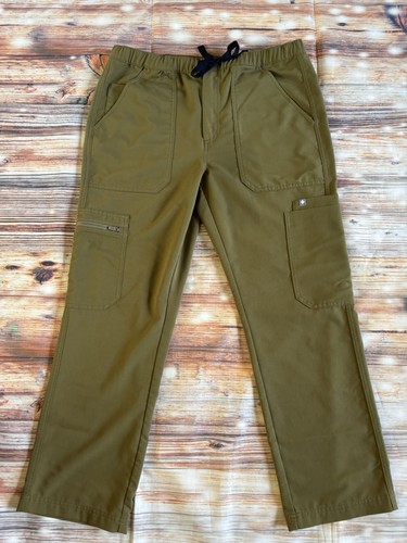 Figs Scrubs Cairo Cargo Scrub Pants Martini Olive Size Men’s Medium ...