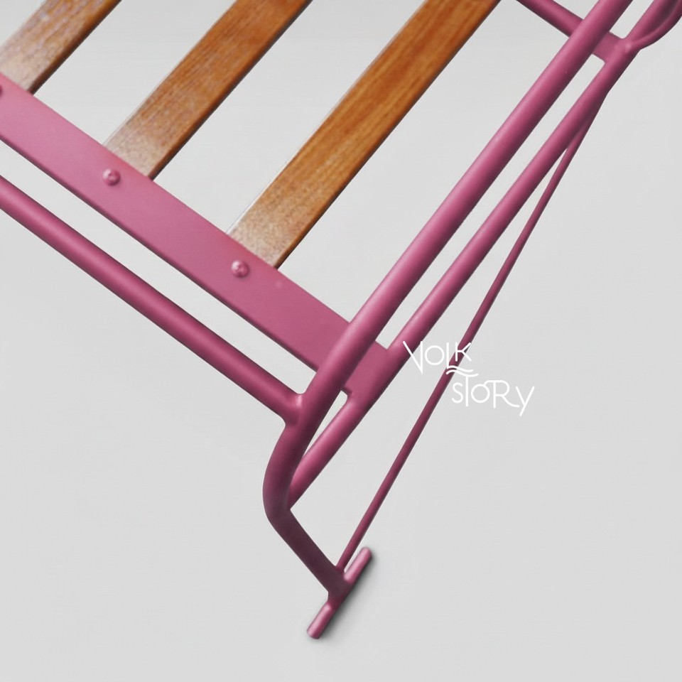 VW Volkswagen Type 3 Squareback Roof Rack dismantled knock down Pink ...