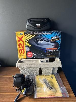 SEGA Genesis 32x Console Attachment (MK-84000) CIB RARE Very Nice ...