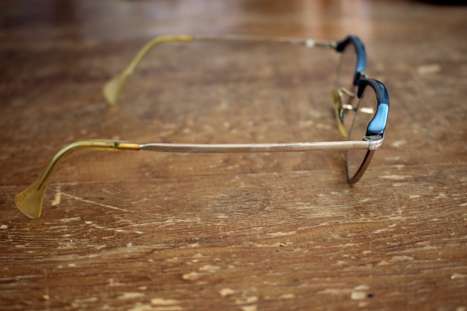 American Optical Flamette Browline Eyeglass Frames 1/10 12k GF 1950s ...