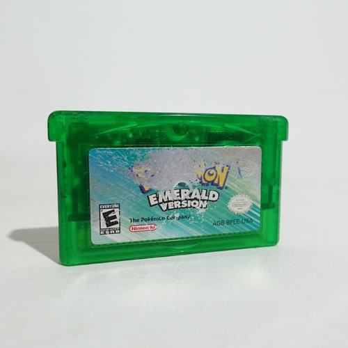 Pokémon: Emerald Version (Nintendo Game Boy Advance, 2005) GBA ...