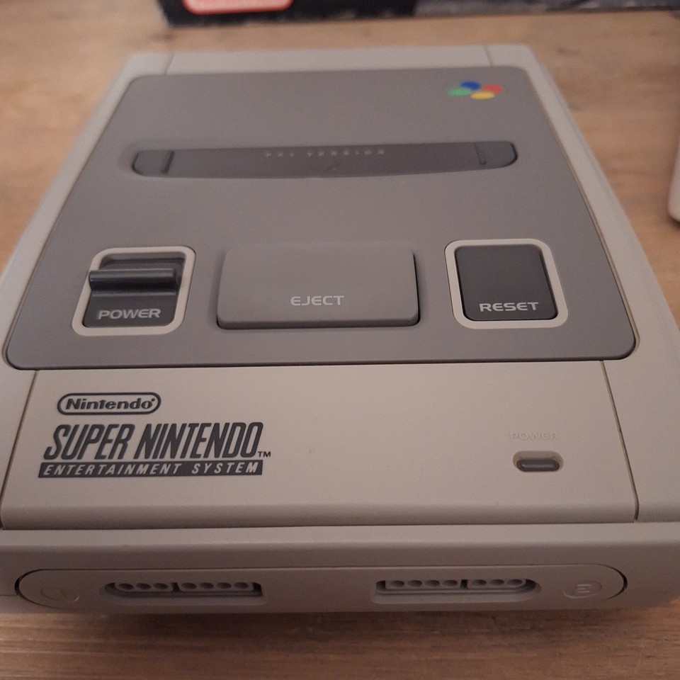 Super Nintendo snes console boxed-VGC-With Streetfighter Game | eBay UK