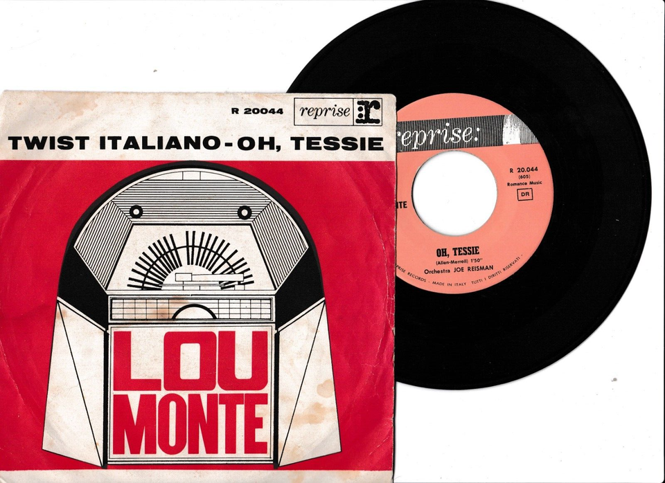 Disco Vinile 45 Giri Lou Monte Twisti Italiano - Oh, Tessie SCD1 | eBay
