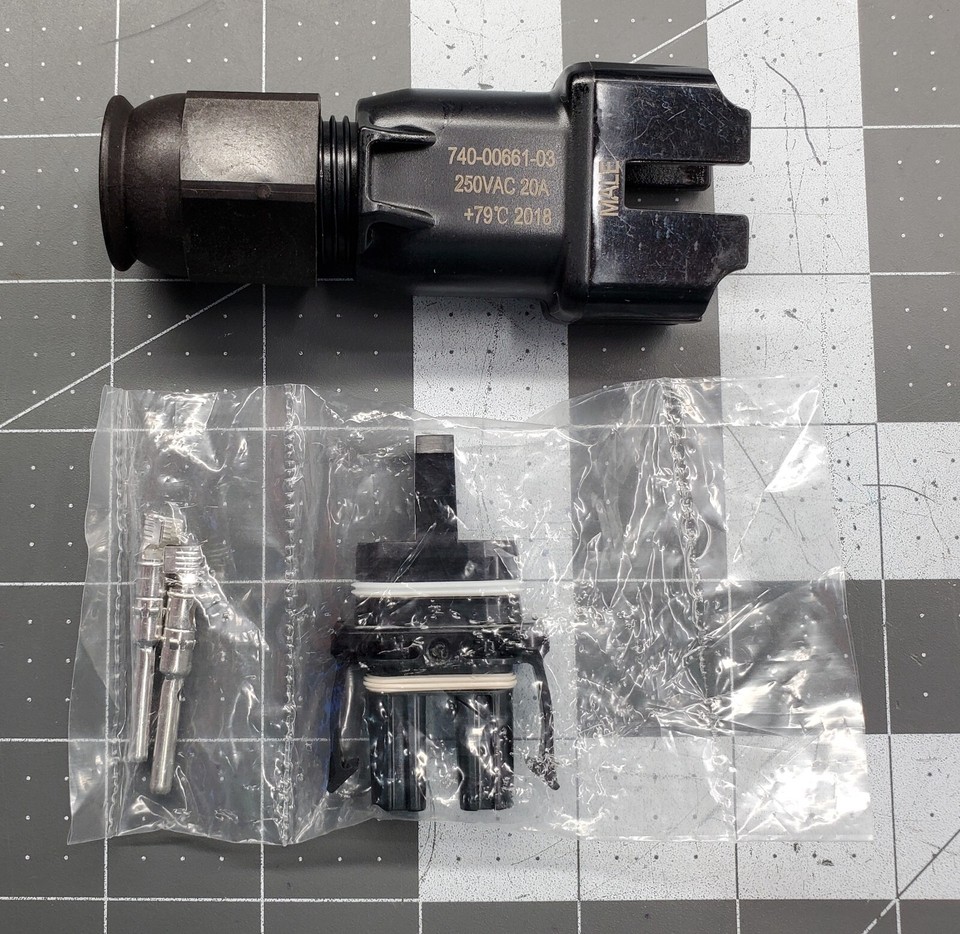 10 x Enphase Q-CONN-10M IQ Inverter Male and Female Connector Kit NEW ...