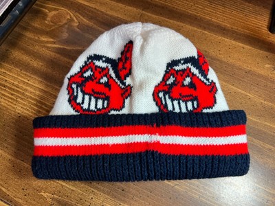MLB Genuine Merchandise ~ Cleveland Indians Chief Wahoo Knit Cap ~ OSFA ...