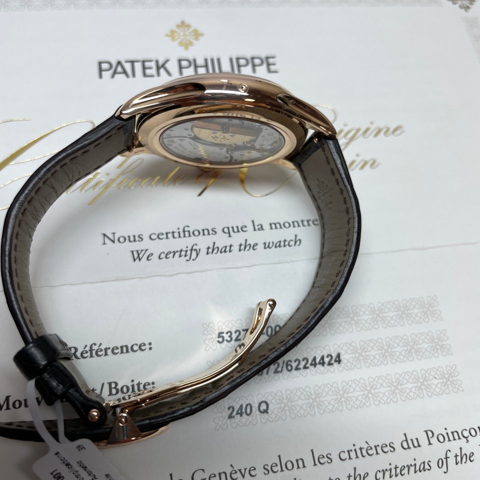 Patek Philippe Perpetual Calendar 39mm Rose Gold Ref. 5327R-001 | eBay