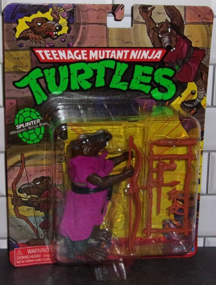 Teenage Mutant Ninja Turtles Retro Classic SPLINTER Figure 2022 TMNT ...