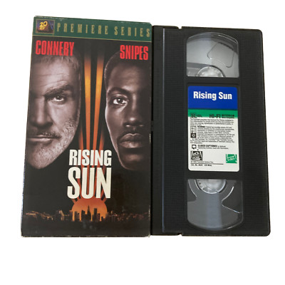 Rising Sun (1993), VHS Movie, Fox Video "Premiere Series" (1997 ...