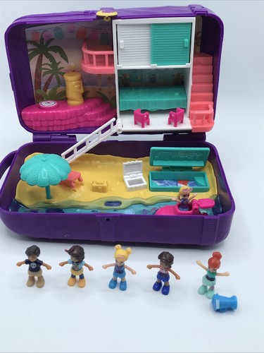 Polly Pocket Hidden in Plain Sight Beach Vibes Backpack Collectible ...