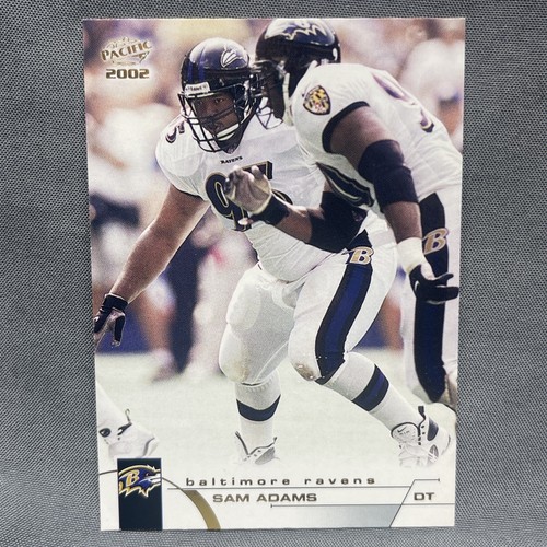 2002 Pacific #26 Sam Adams - Baltimore Ravens | eBay