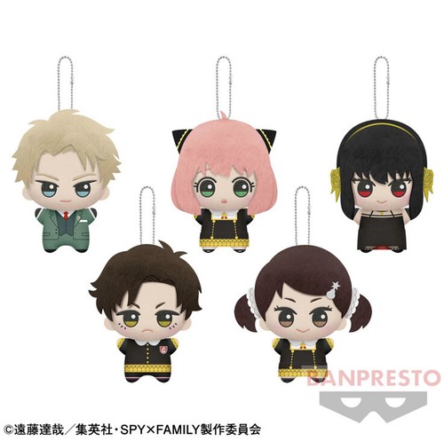 SPY x FAMILY Anya Loid Yor Forger Damian Becky Mascot Plush Set Of 5 ...