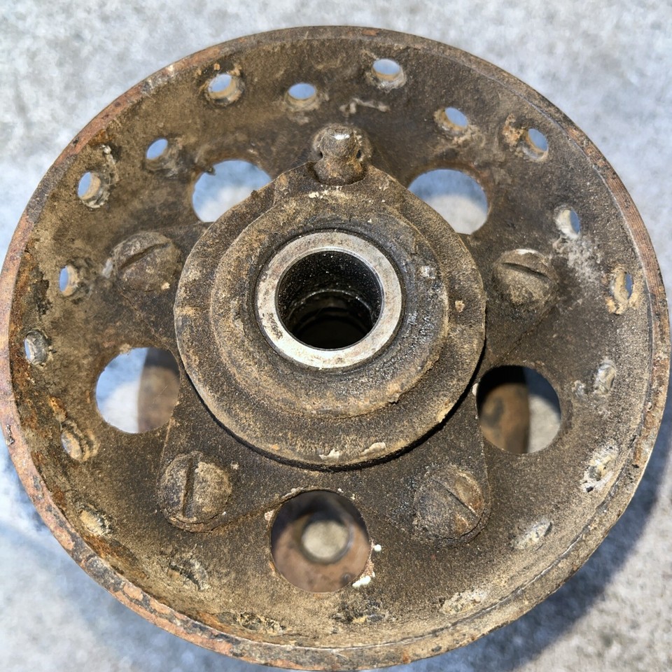 VTG OEM 1940-1966 HARLEY Star Wheel Hub Knucklehead Panhead F FL Wla UL ...