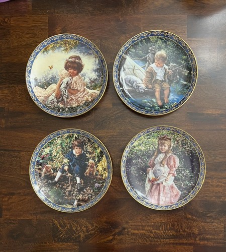 Set of 4 "Friends for Keeps" Reco Plate Collection by Sandra Kuck | eBay