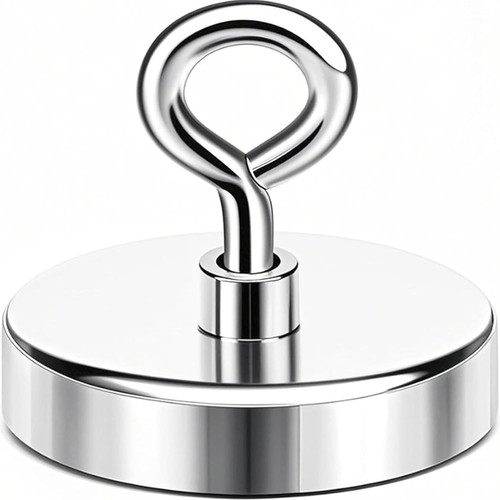 Magnet 2 Inches 350 Lbs Strong Magnets Fishing Nail Removal 50mm(2 ...