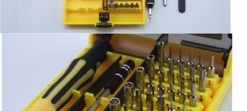 Precision Screw Driver Repair Tool Set Flexible Kit PC Phone Mobile ...