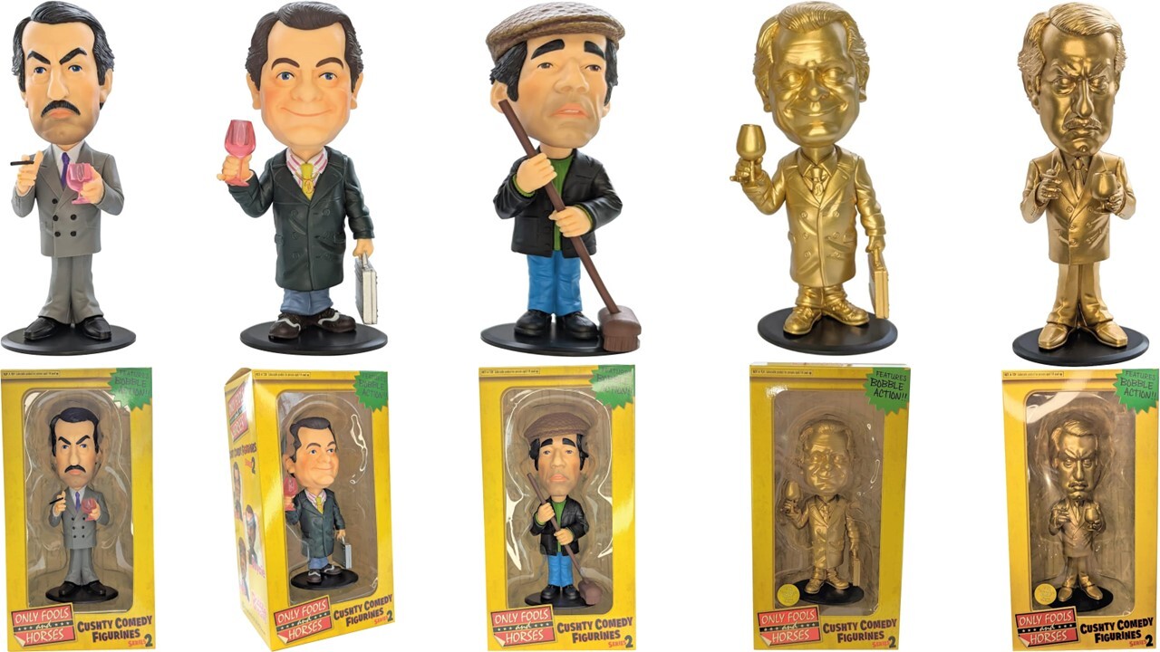 Only Fools and Horses SERIES 2 Cushty Comedy Figures Boycie, Del Boy ...