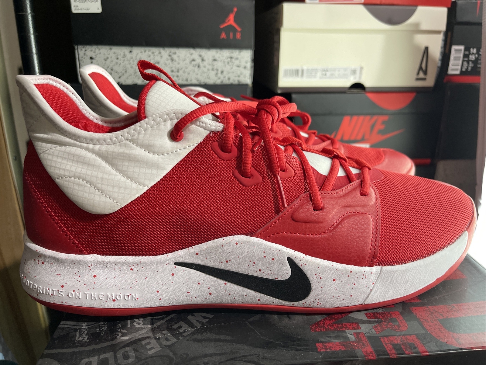 Nike PG 3 TB University Red CN9513-602 Men’s Size 14.5 New Without Box ...