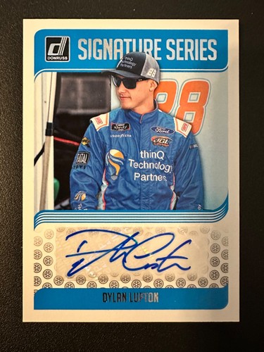 2019 DYLAN LUPTON #SS-DL Panini Donruss NASCAR Signature Series ...