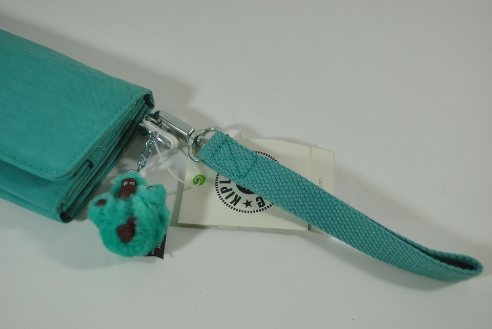 New With Tag Kipling RUBI Large Wallet / Wristlet with Furry Monkey | eBay