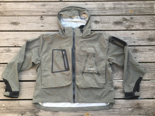 LOOP Dellik Light Green Fly Fishing Wading Jacket Tackle Opti 3l Nylon Mens XXL | eBay