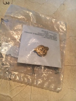 US Military Honorable Discharge Ruptured Duck pin gold color 7/20/25 | eBay