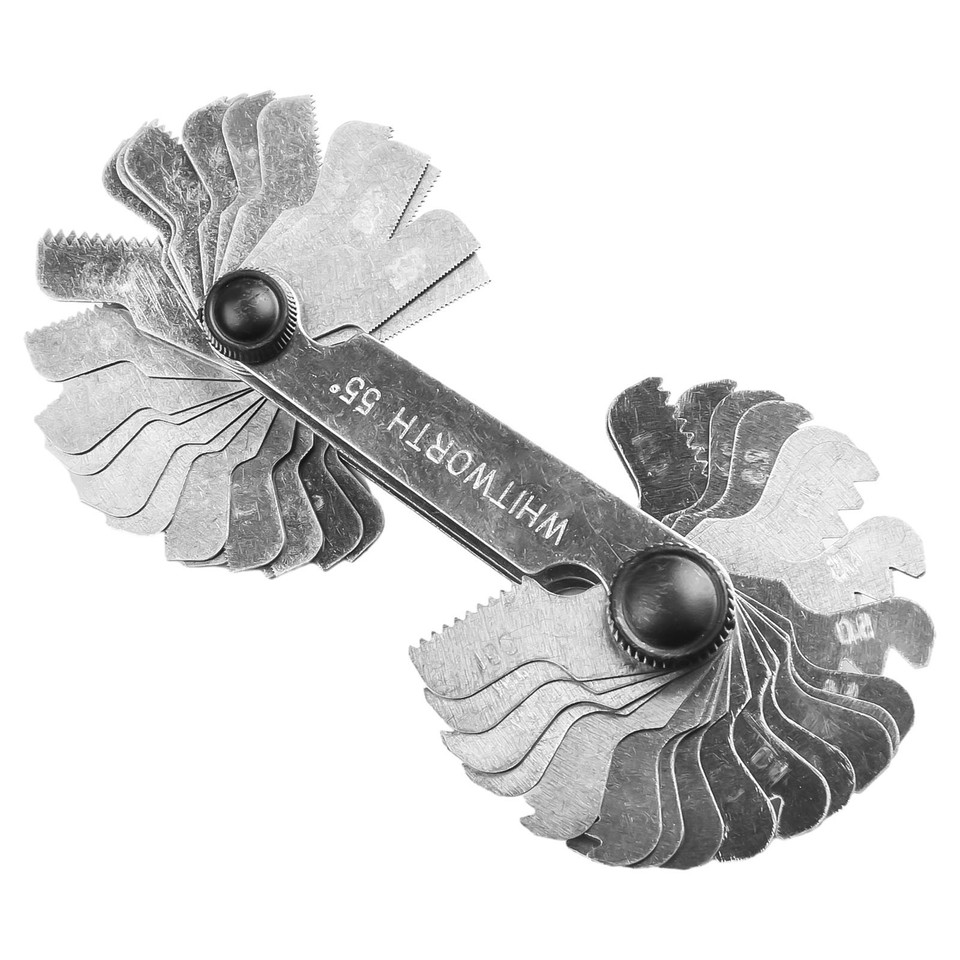 Screw Thread Gauge Screw Thread Gauge Silver Thread Pitch Cutting Gauge ...