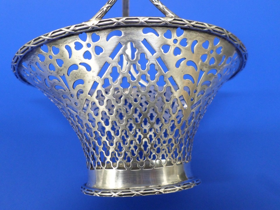 Vintage LEBOLT & COMPANY Sterling Silver Victorian Pierced Lattice ...