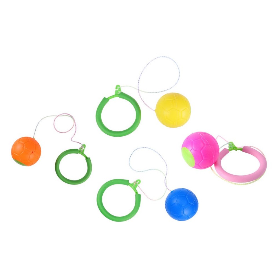 4 Pcs Rotating Jump Ring Fitness Child Rope Ankle Skip Ball Game ...