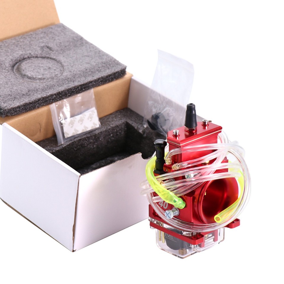 Motorcycle 38mm Carburetor CNC PRO Carb for 2 Stroke Dirt Bike ATV ...